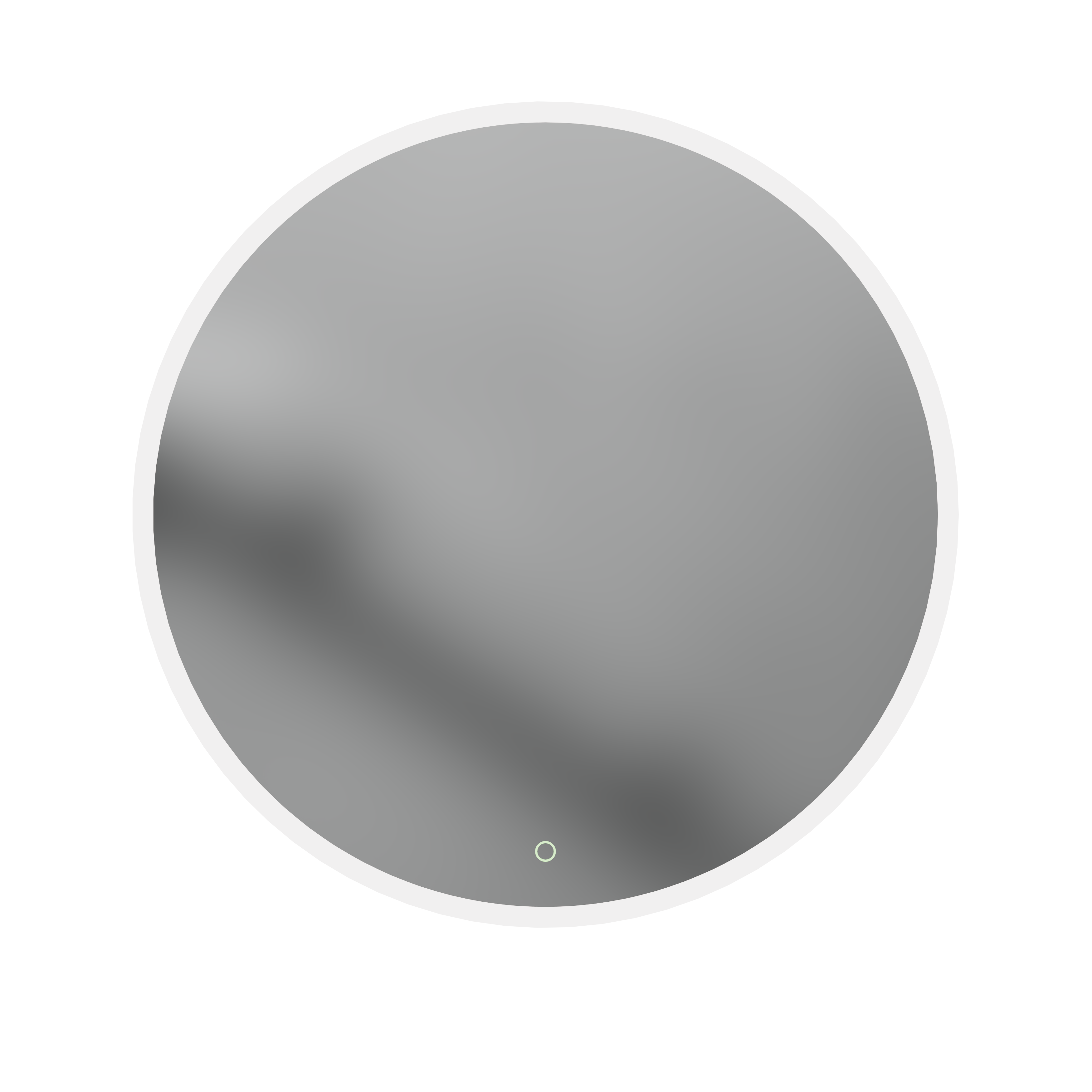 Iluminar LED 800 Round Mirror