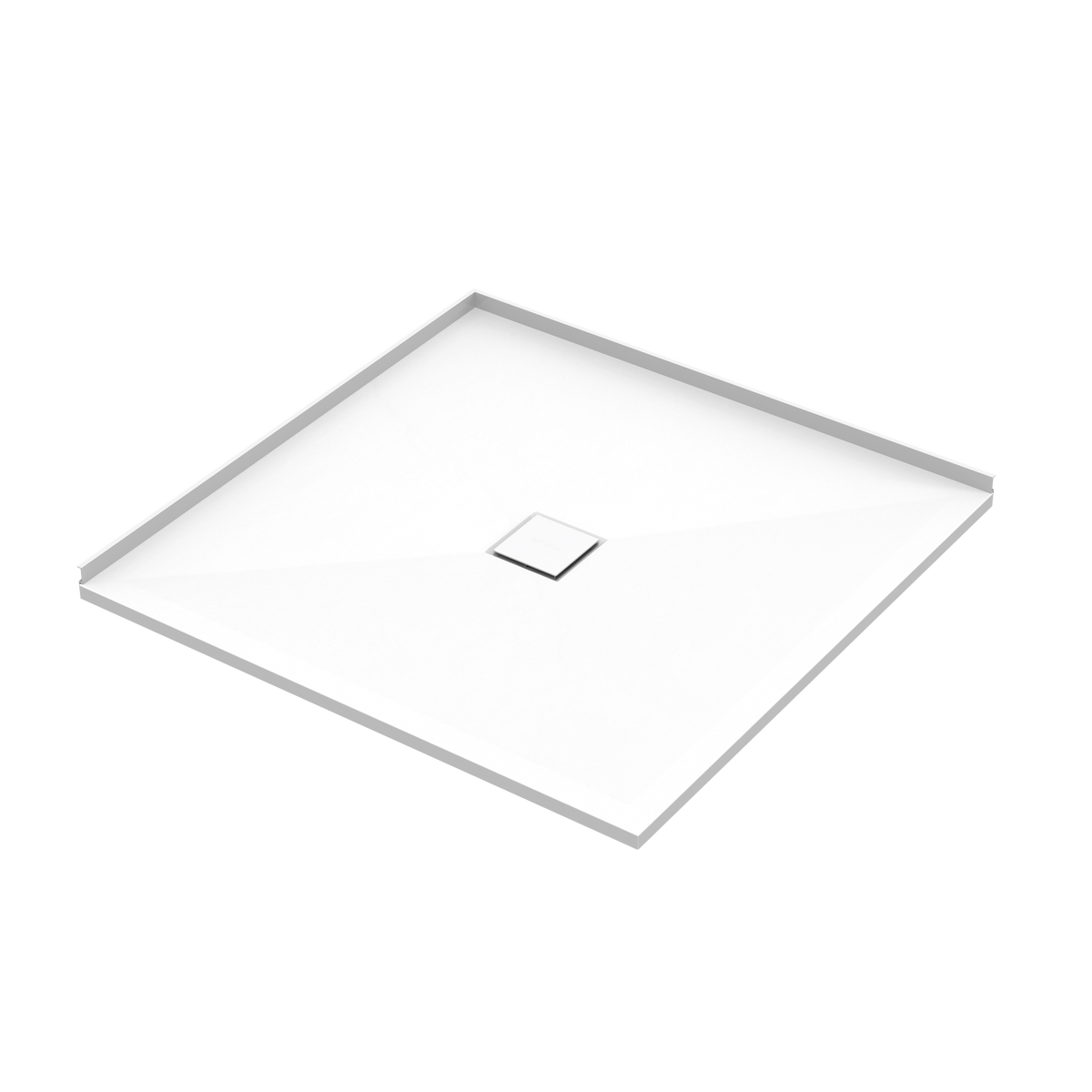 SlateForma Shower Tray - Chalk