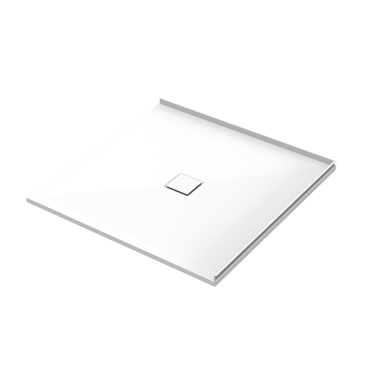 SlateForma Shower Tray - Chalk